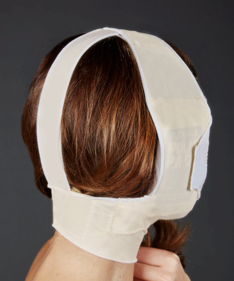 Caromed Head and Neck Post-Op Compression Face Surgery Garments