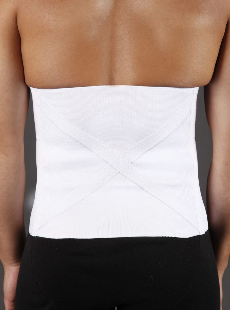 Unisex One-Piece Waistbinder/Abdominal Binder (One Flap)