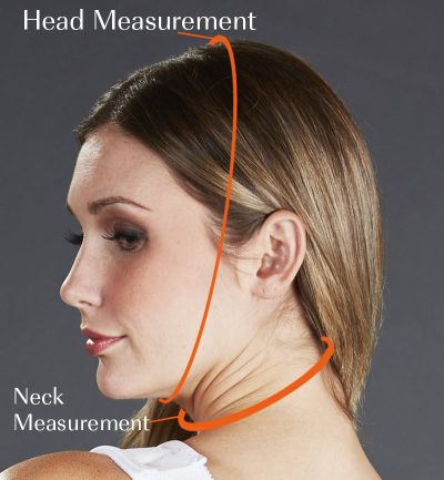 Caromed Head and Neck Post-Op Compression Face Surgery Garments