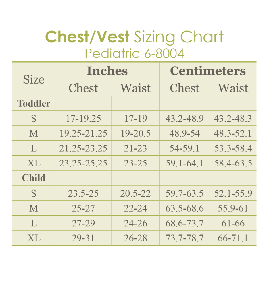 Caromed 2-8003 Male Compression Vest - Post Surgical Garment